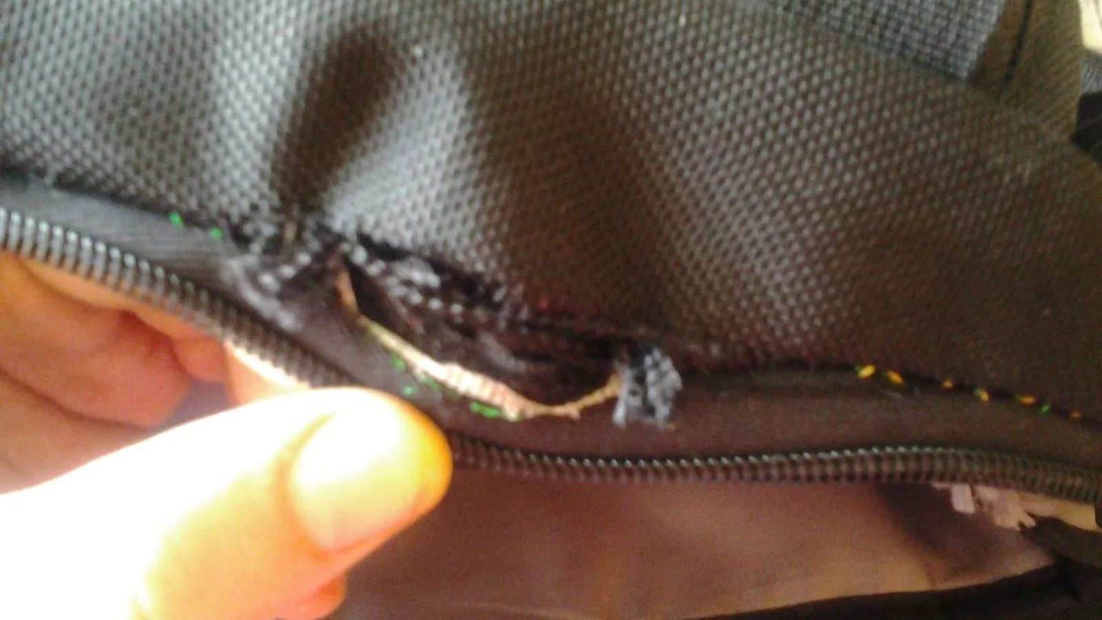 How To Repair A Damaged Nylon Bag
